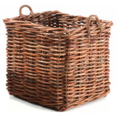 Réserve à bois rond gros poelet - La Vannerie d'aujourd'hui